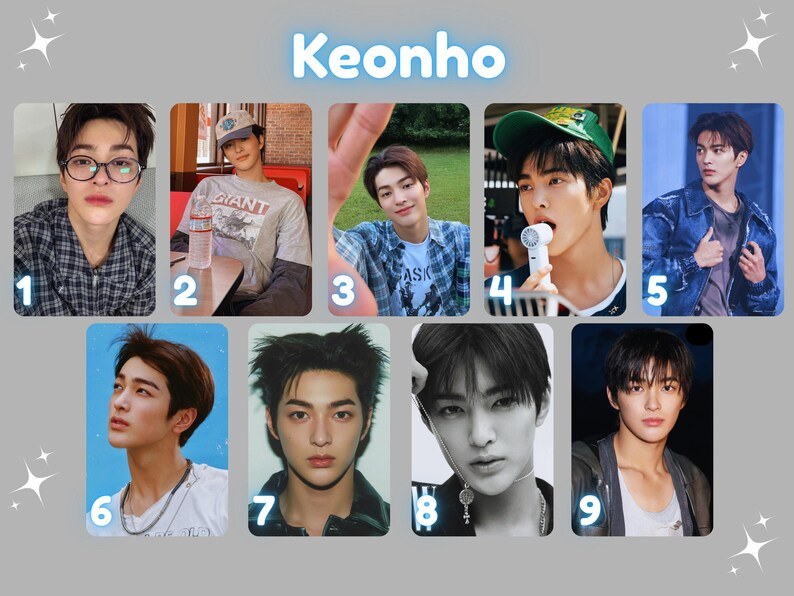 Corits Color Outside the Lines Fanmade KPOP Photocards - Etsy