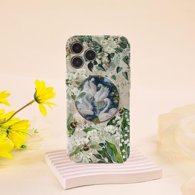 Swan Phone Case 16 Pro - Etsy UK