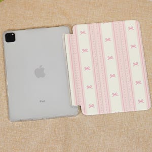 Cute Pink Bow Case for iPad iPad 10.9 10.5 10.2" iPad 10/9/8/7th Air 5 ...