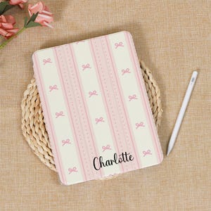 Cute Pink Bow Case for iPad iPad 10.9 10.5 10.2" iPad 10/9/8/7th Air 5 ...