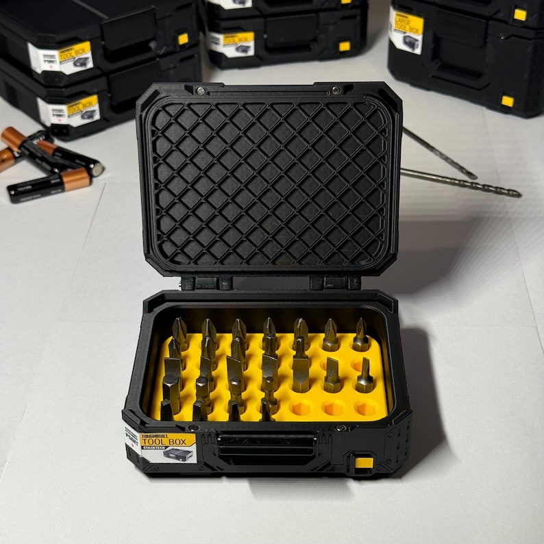 Toughbuilt Stacktech 1:5 Scale Tool Box + Bit Storage Insert - Etsy