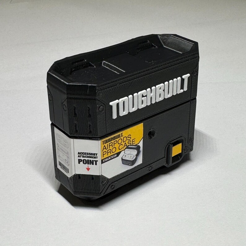 Toughbuilt Stacktech Inspired Airpods Pro Case | 3D Printed Case - Etsy