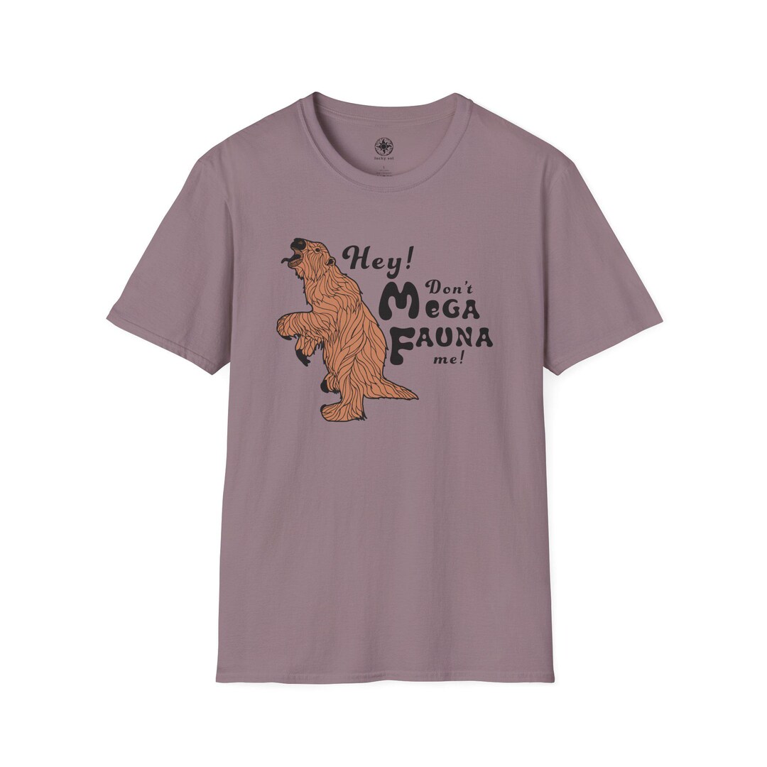 Sloth Megafauna Graphic Tee: Funny Unisex T-shirt - Etsy