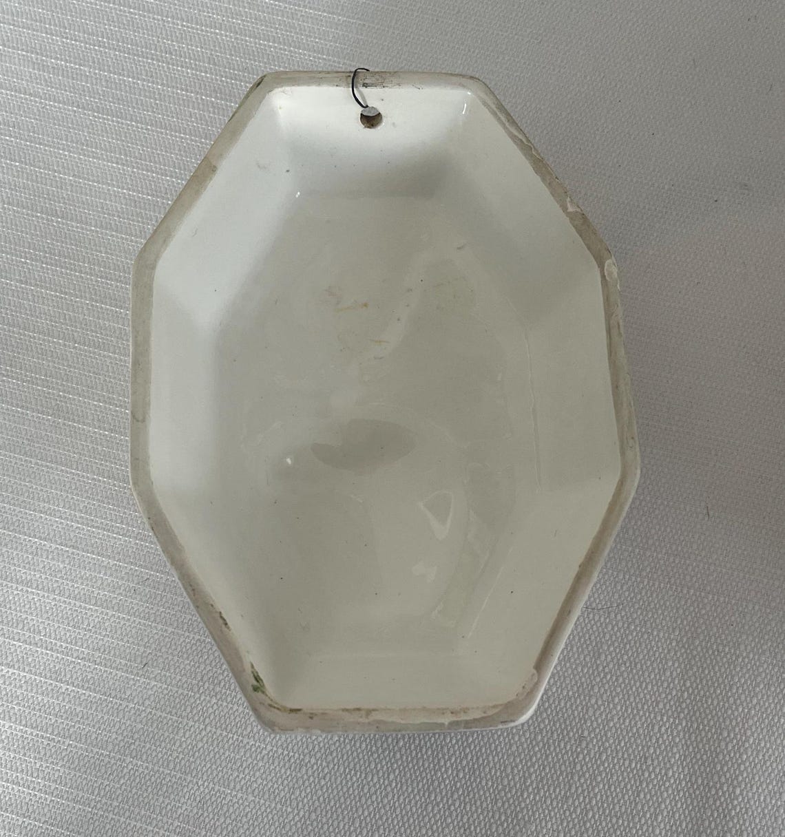 Vintage Ceramic Octagon Shaped Molds Wall Decor Hanging Fruit Apple ...