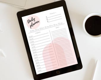 Blank Fill-in Daily Planner - Etsy