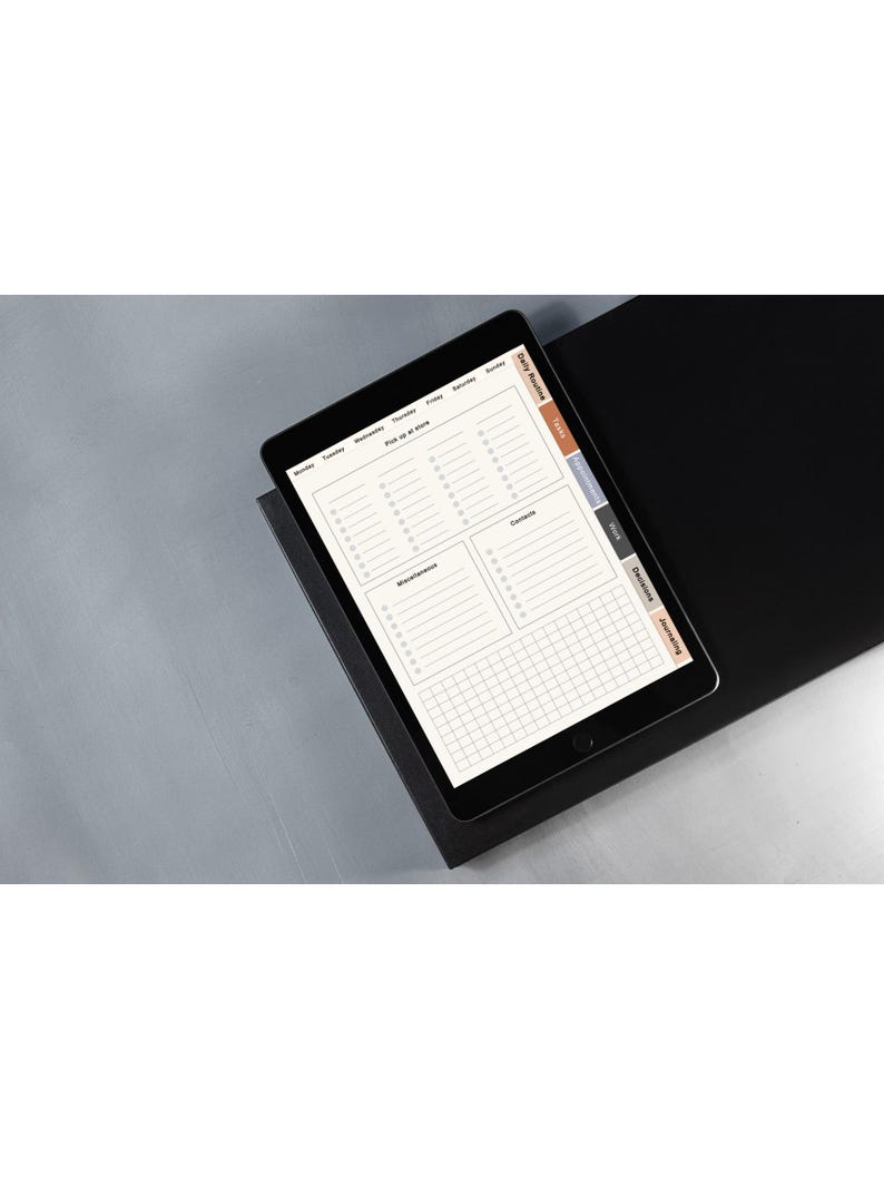 Never Miss A Thing ADHD Detailed Planner - Etsy