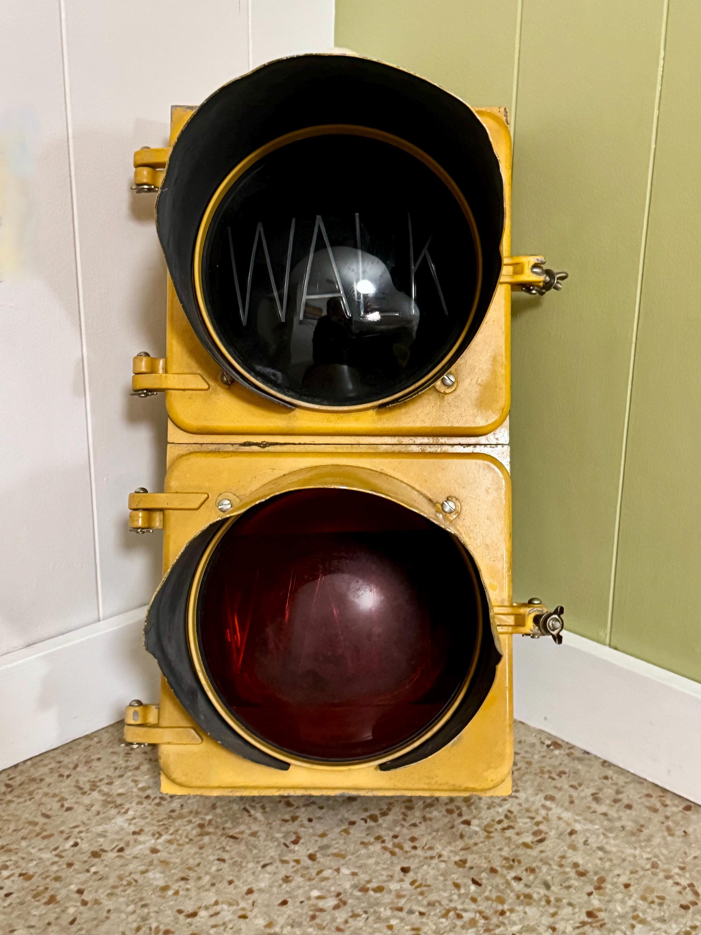 Vintage Pedestrian Traffic Light - Etsy