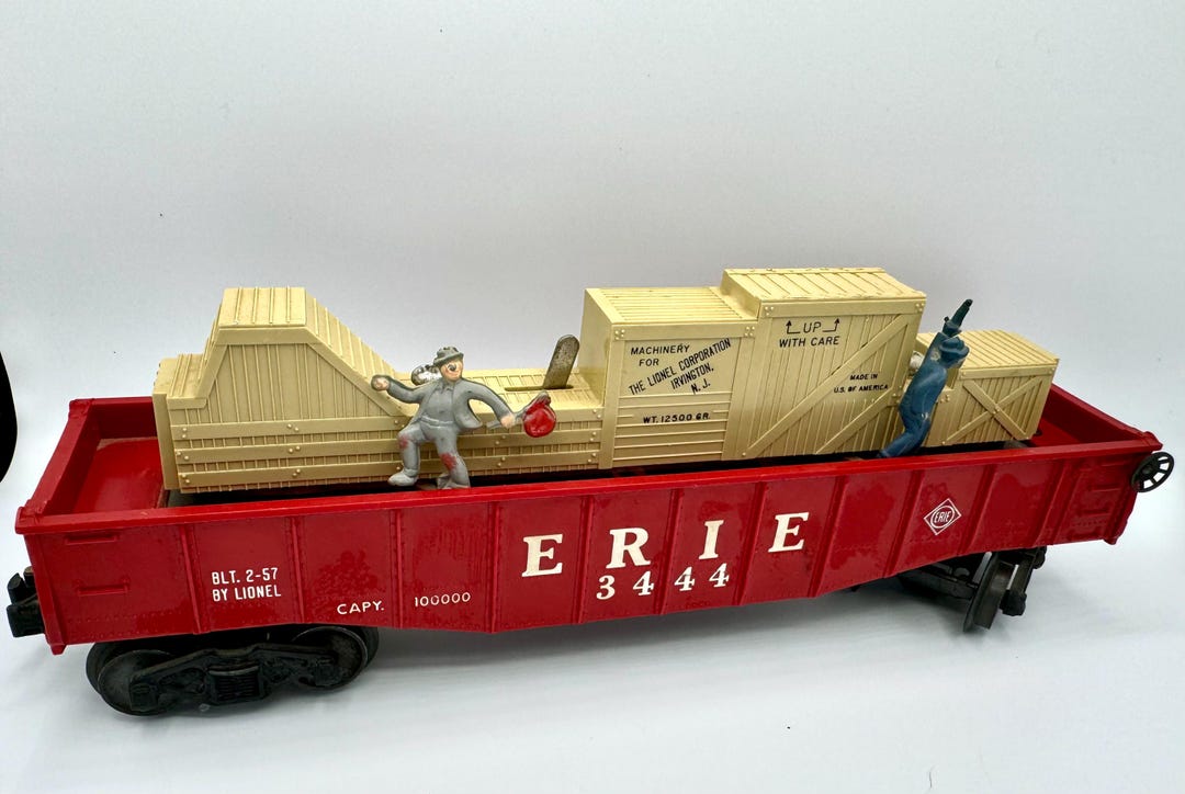 LIONEL Cop Chasing Hobo Car - #erie 3444 Gondola - Etsy