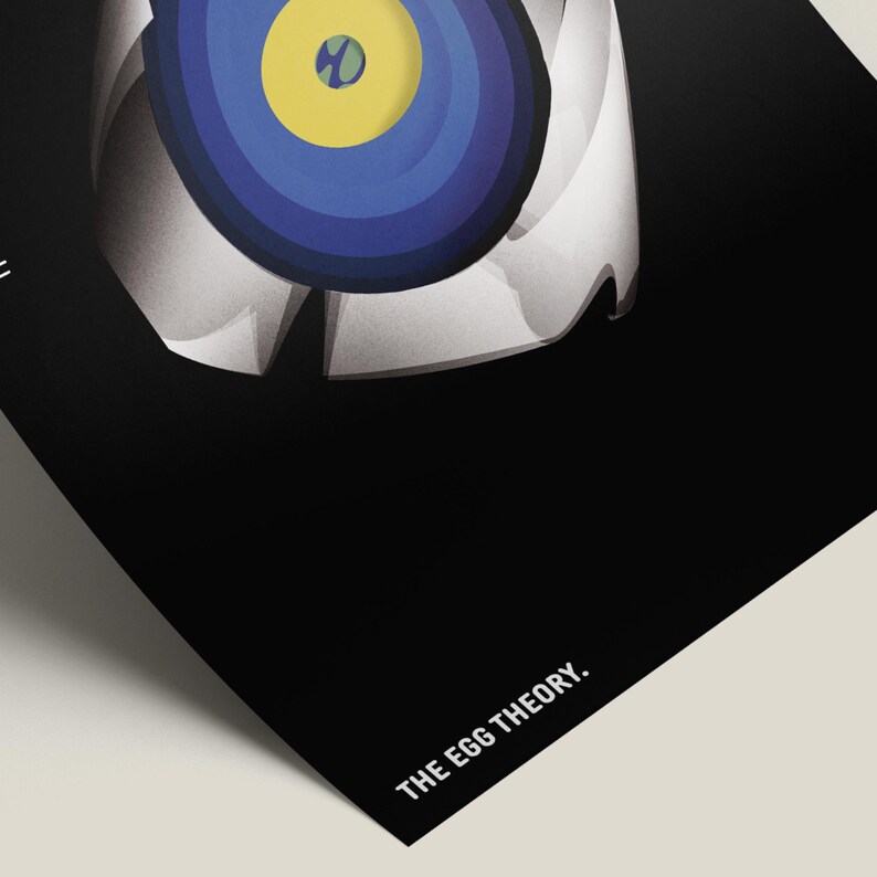 Egg Theory Poster Design - Etsy