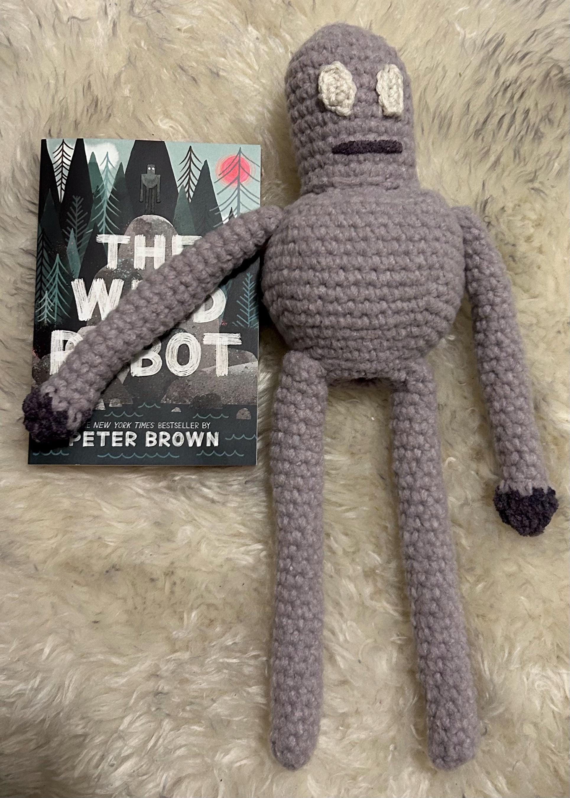 The Wild Robot Roz Crochet Pattern - Etsy