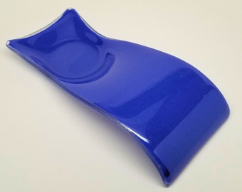 Uranium Glass Spoon Holder - Etsy