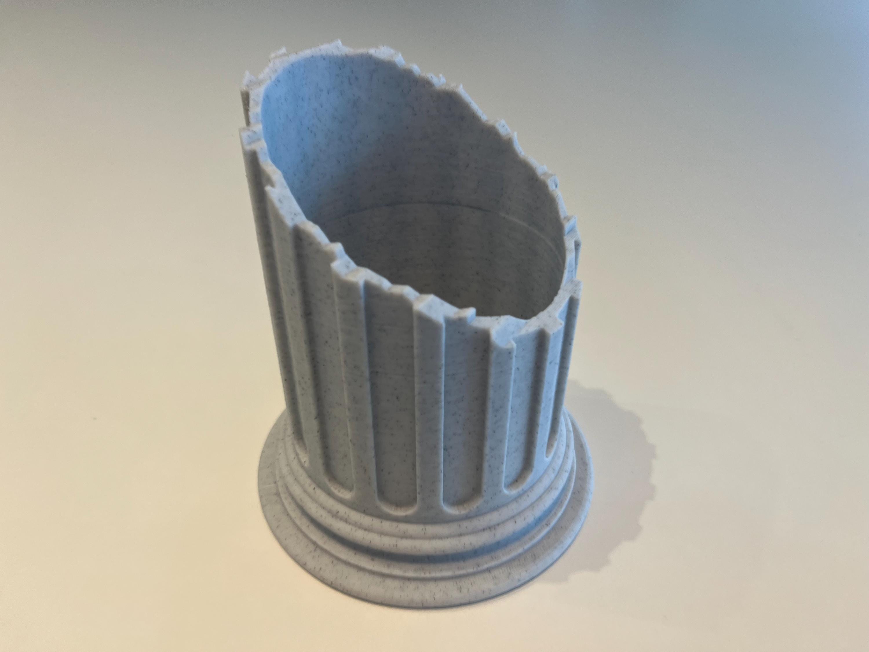 Greek Roman Column Pen Holder Container - Etsy