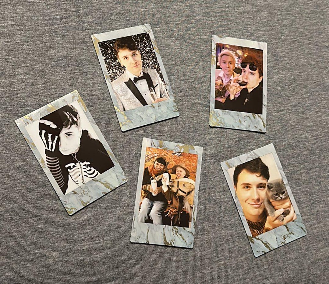 Dan and Phil Custom Polaroid Prints - Etsy