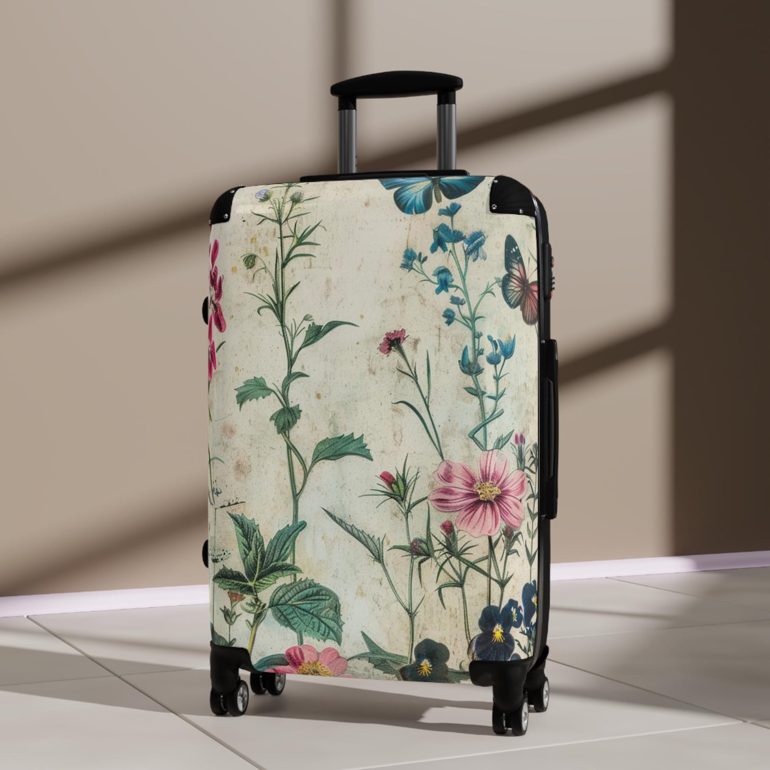 Floral Suitcase - 2024-2025 Edition | Exclusive Artistic Design ...