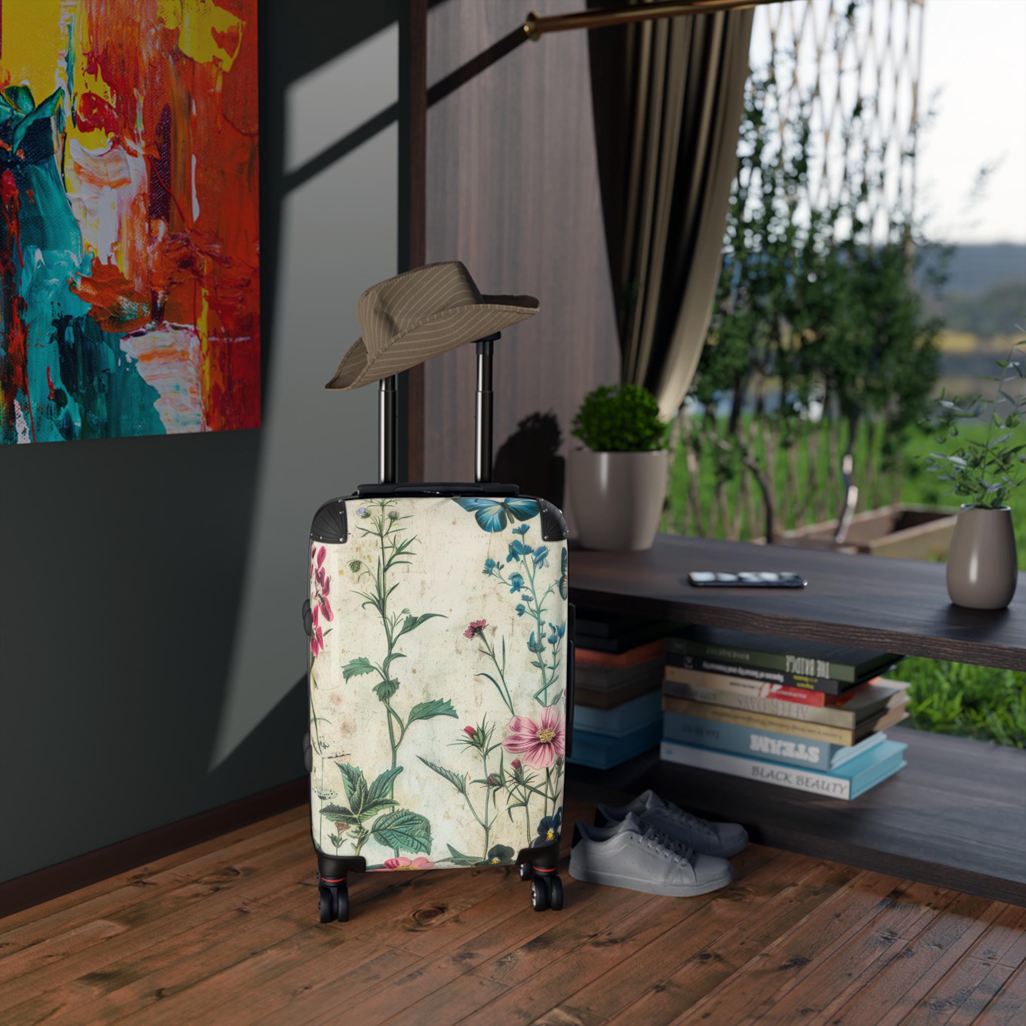 Floral Suitcase - 2024-2025 Edition | Exclusive Artistic Design ...