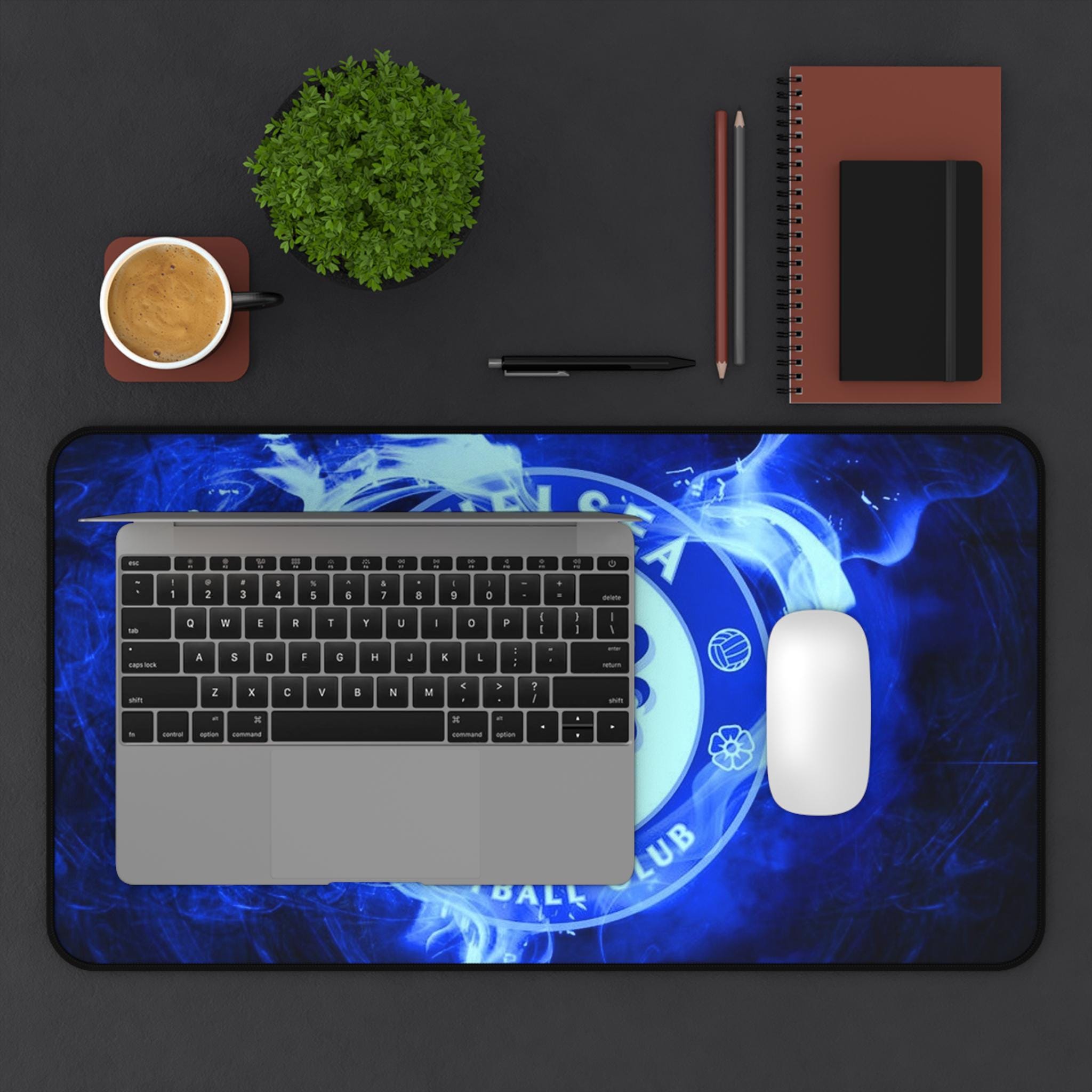 Chelsea FC Desk Mat, Gaming Mouse Pad, Office Decor, Sports Fan Gift ...