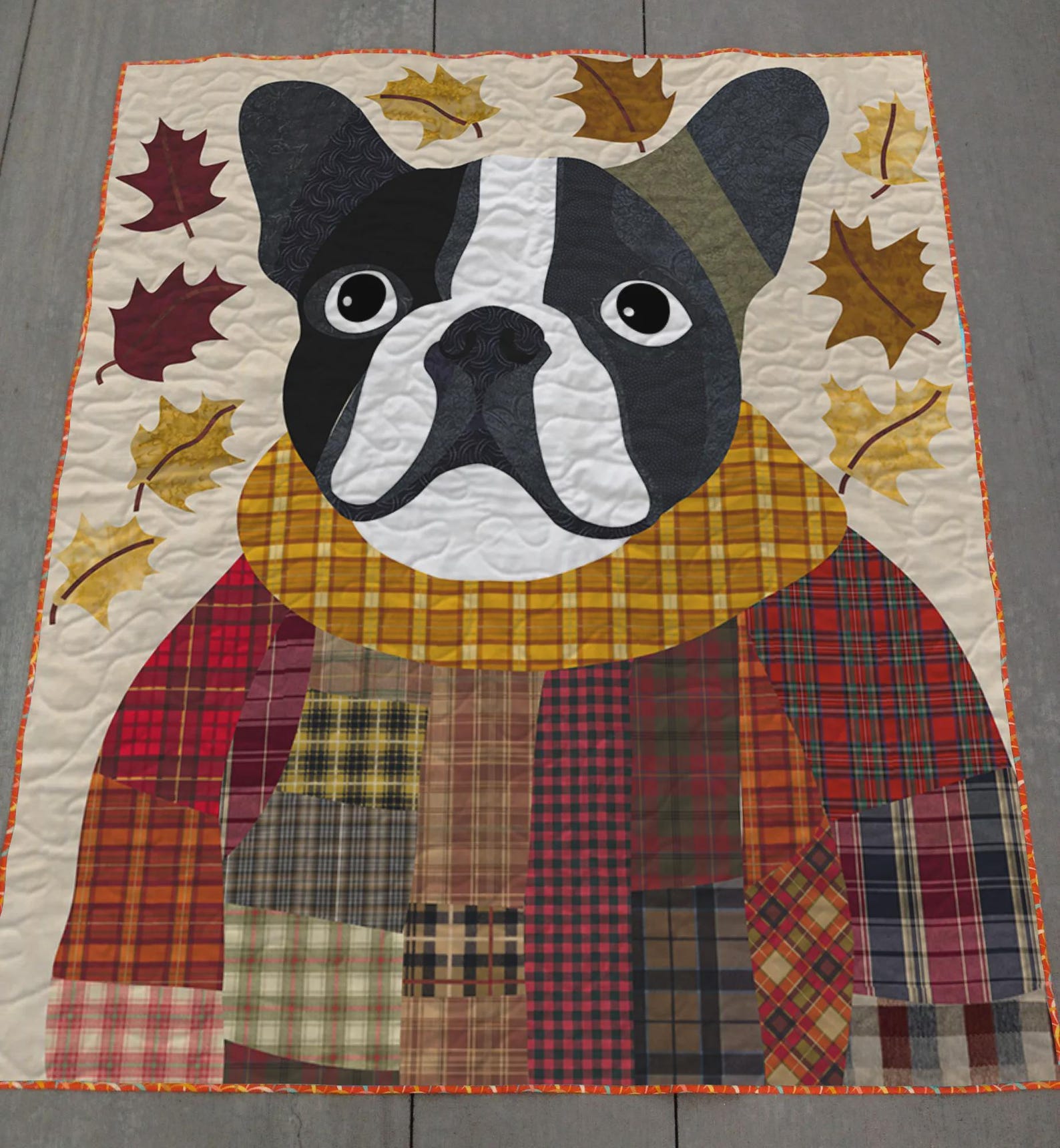 Autumn Pup Quilt Pattern (printed Edition) - Etsy