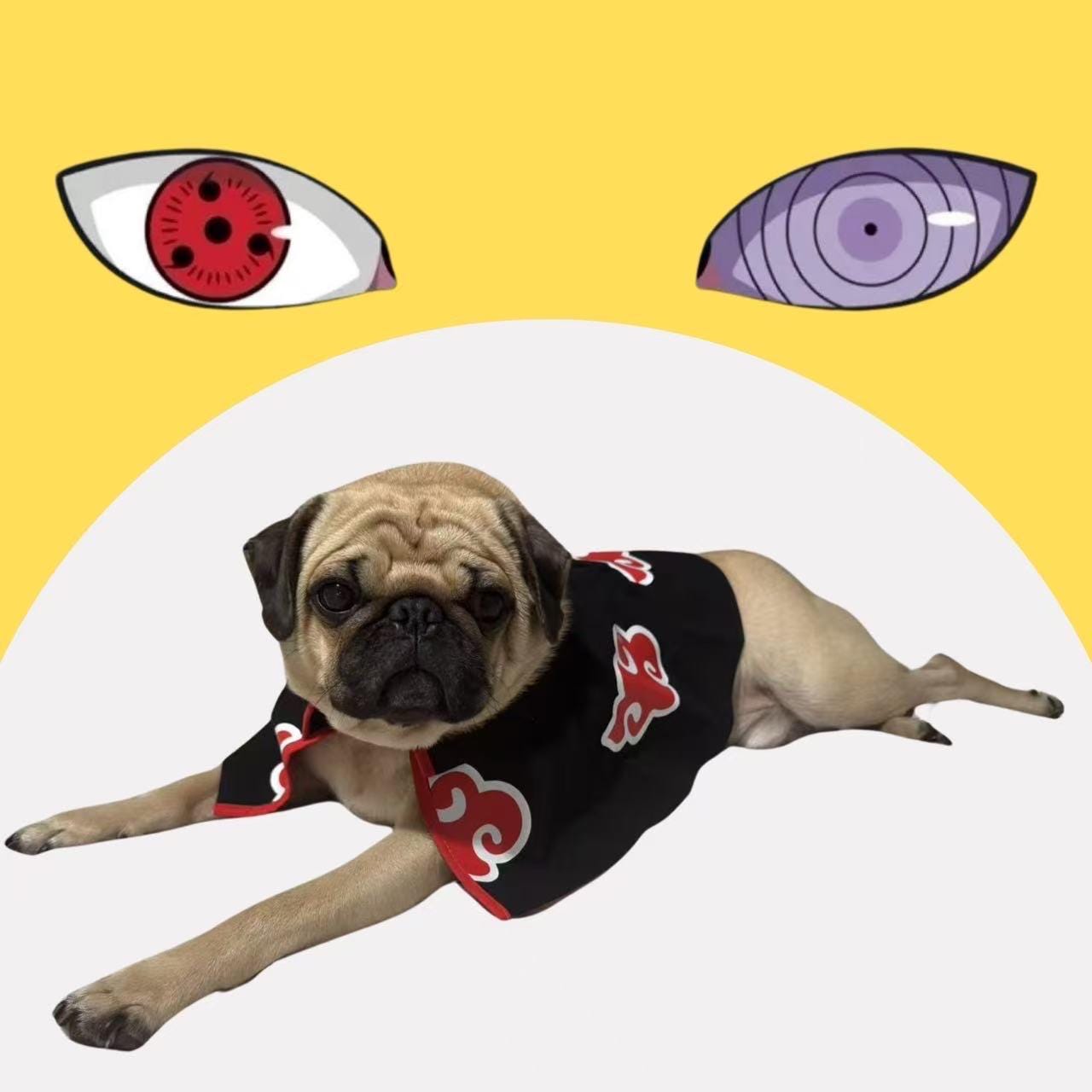 Dog Cat Cloak | Naruto Akatsuki | Anime Inspired Pet Clothing | Cosplay ...