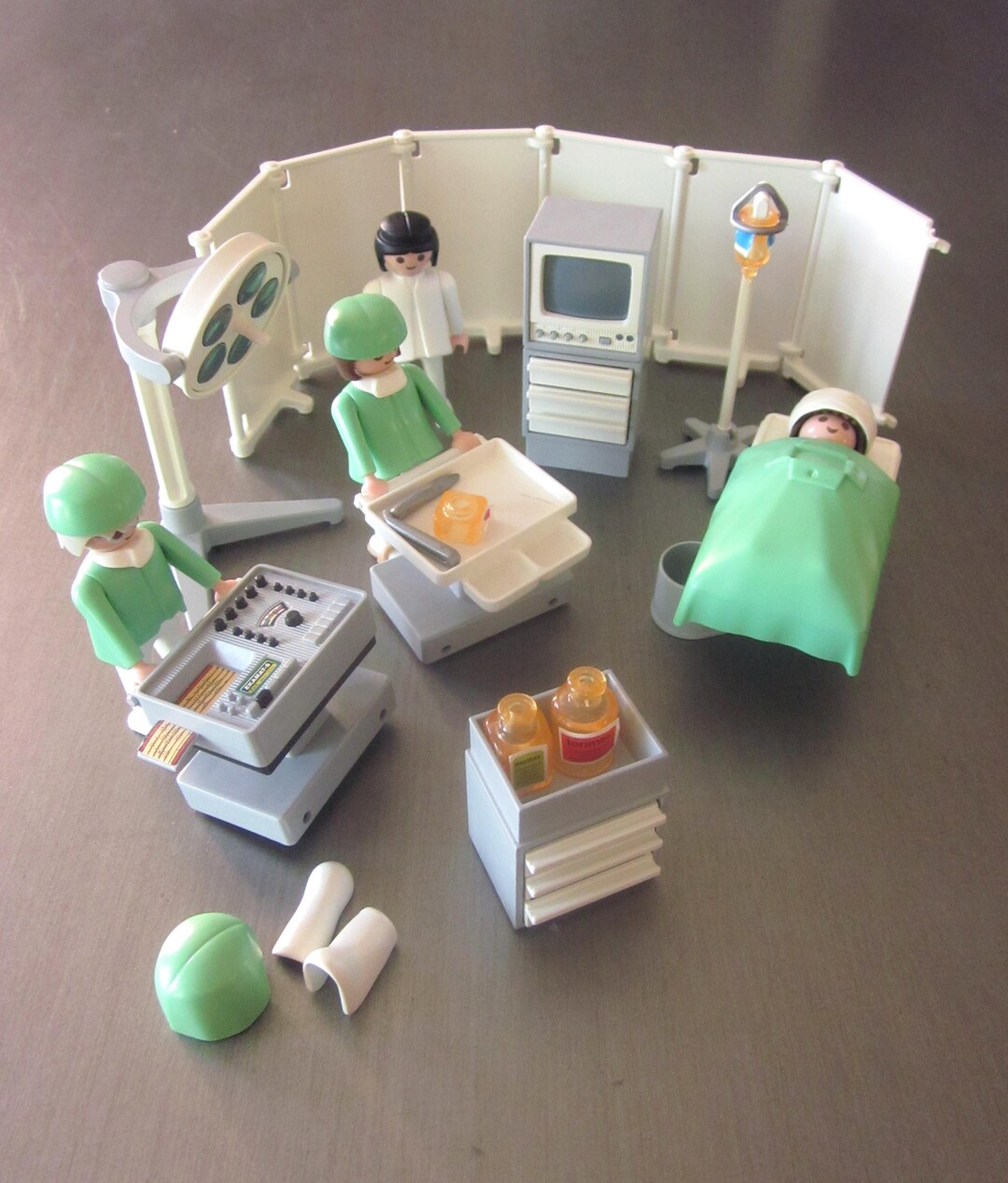 Playmobil Toy Figures 1974 Geobra Hospital Surgery Set - Etsy