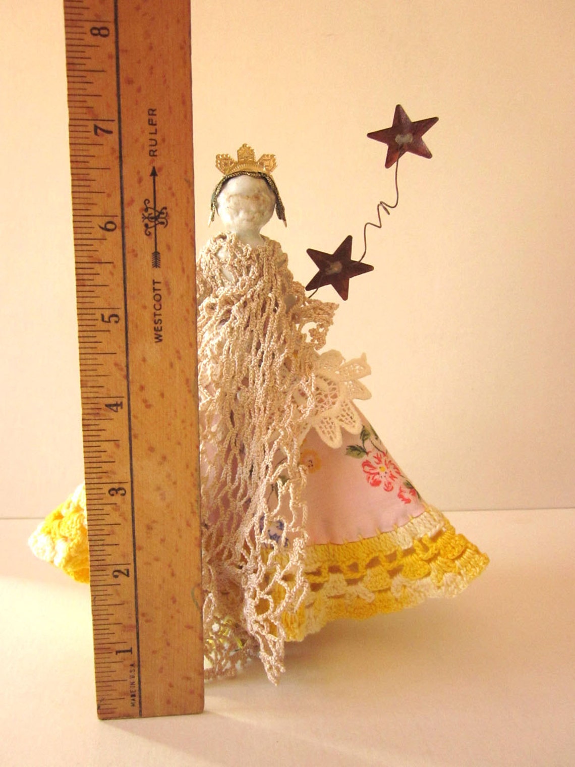 Art Doll Christmas Ornament Tree Topper - Etsy