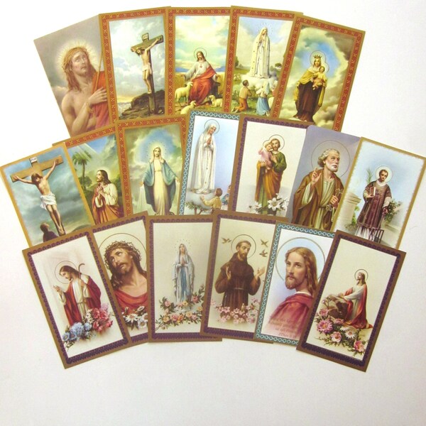 Vintage Prayer Cards - Etsy