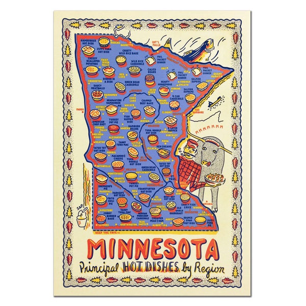 Minneapolis Postcard - Etsy