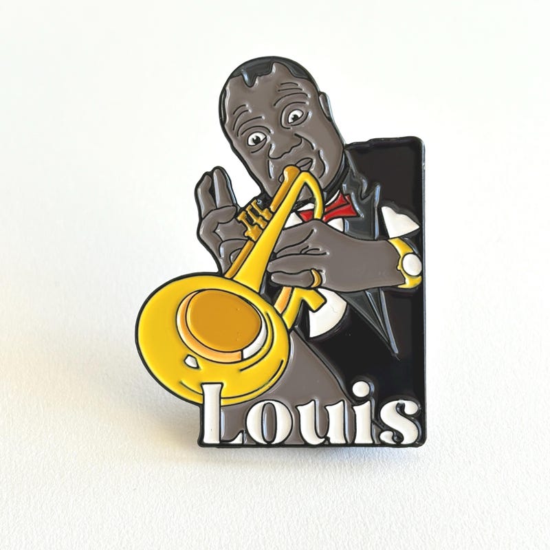 Trumpet Pin - Etsy