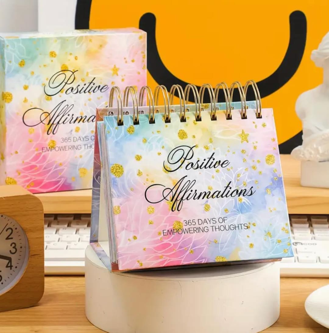 2025 Daily Inspirational Desk Calendar – Positive Affirmations ...
