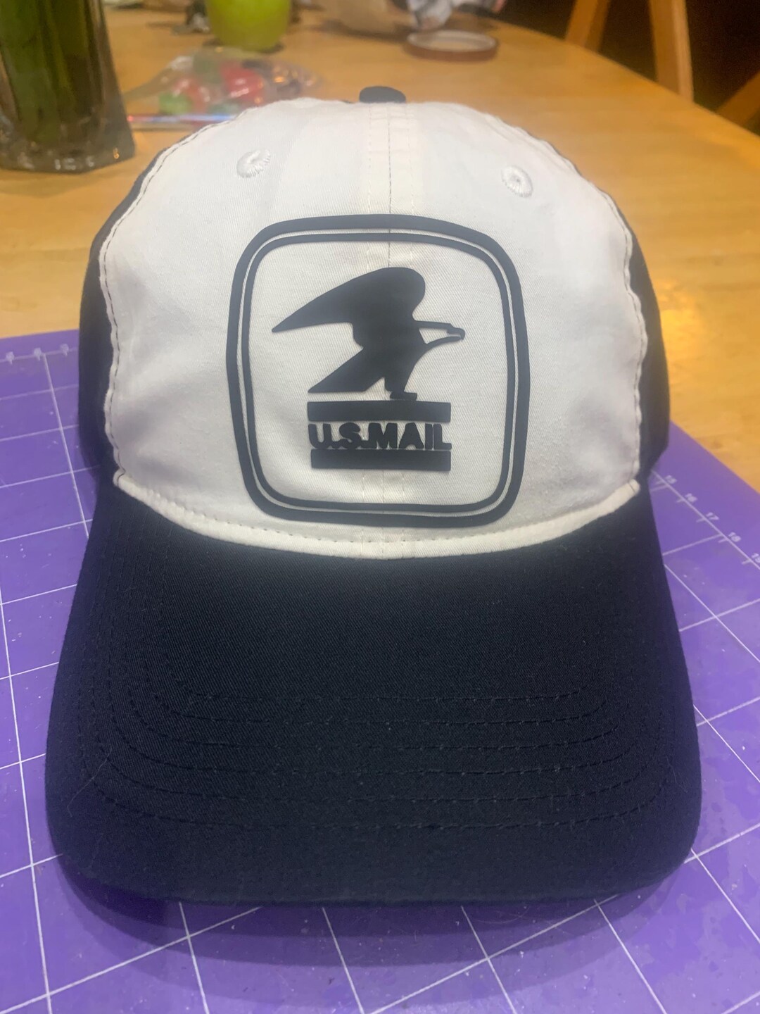 USPS Vintage Logo Dad Hat / Slide Buckle Closure - Etsy