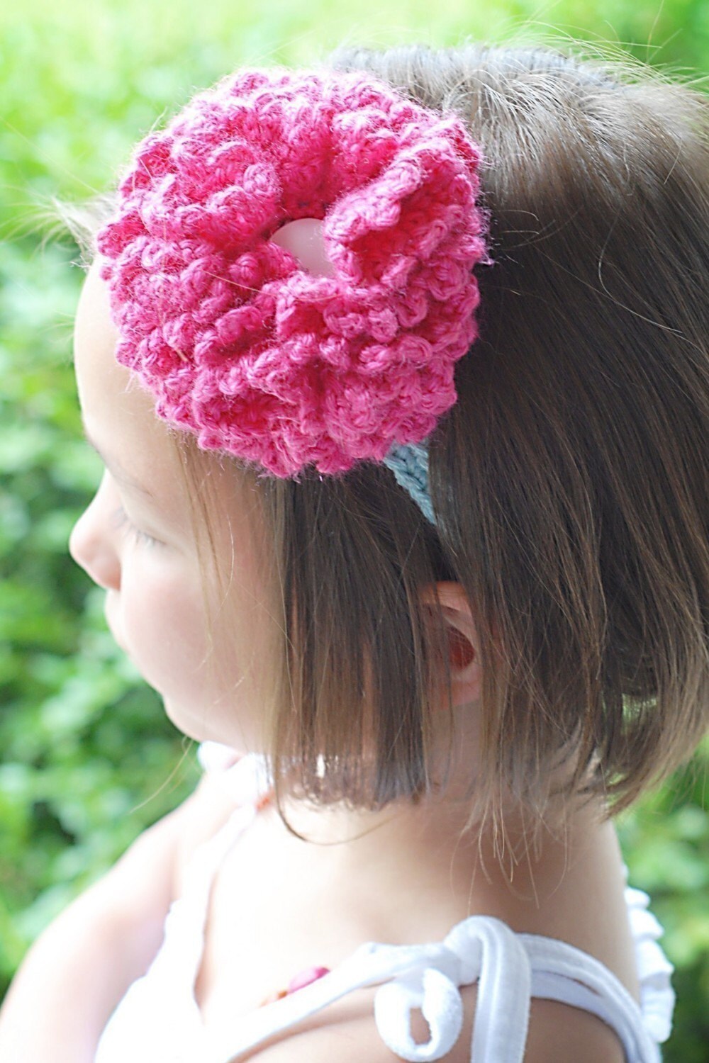 Foo Foo Flower Headband Crochet Pattern instant Download - Etsy