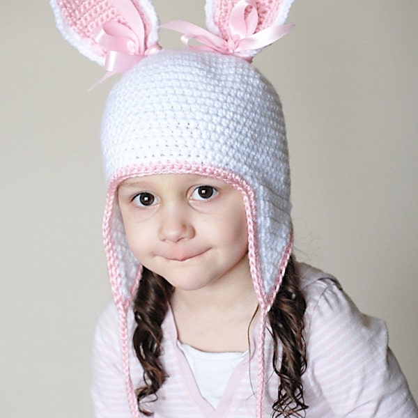 Crochet Bunny Hat - Etsy