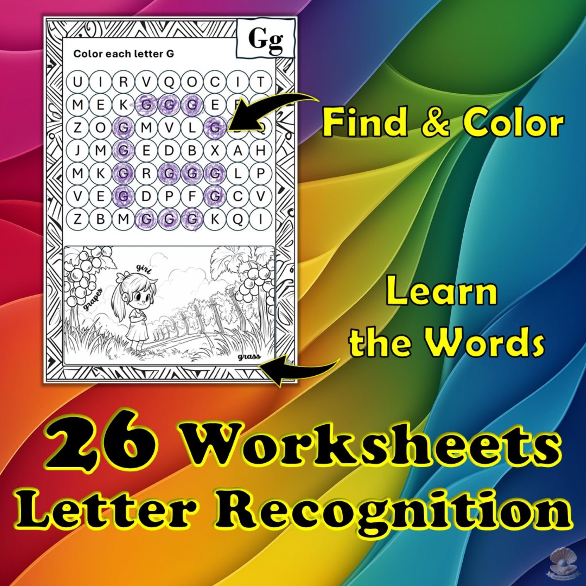 ABC Bundle for Kids | Alphabet Worksheets, Cards, Matching Activities ...