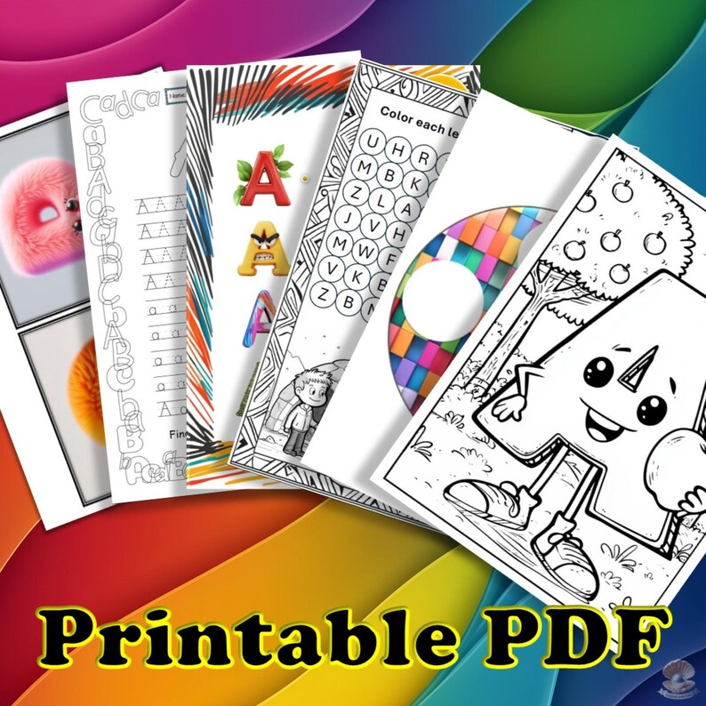 ABC Bundle for Kids | Alphabet Worksheets, Cards, Matching Activities ...