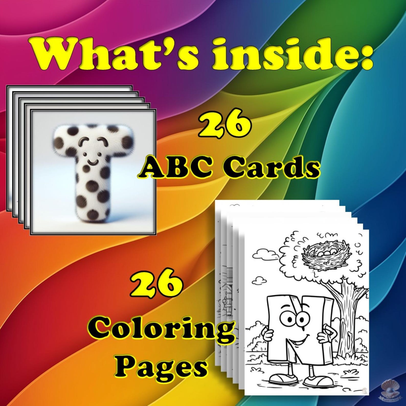 ABC Bundle for Kids | Alphabet Worksheets, Cards, Matching Activities ...