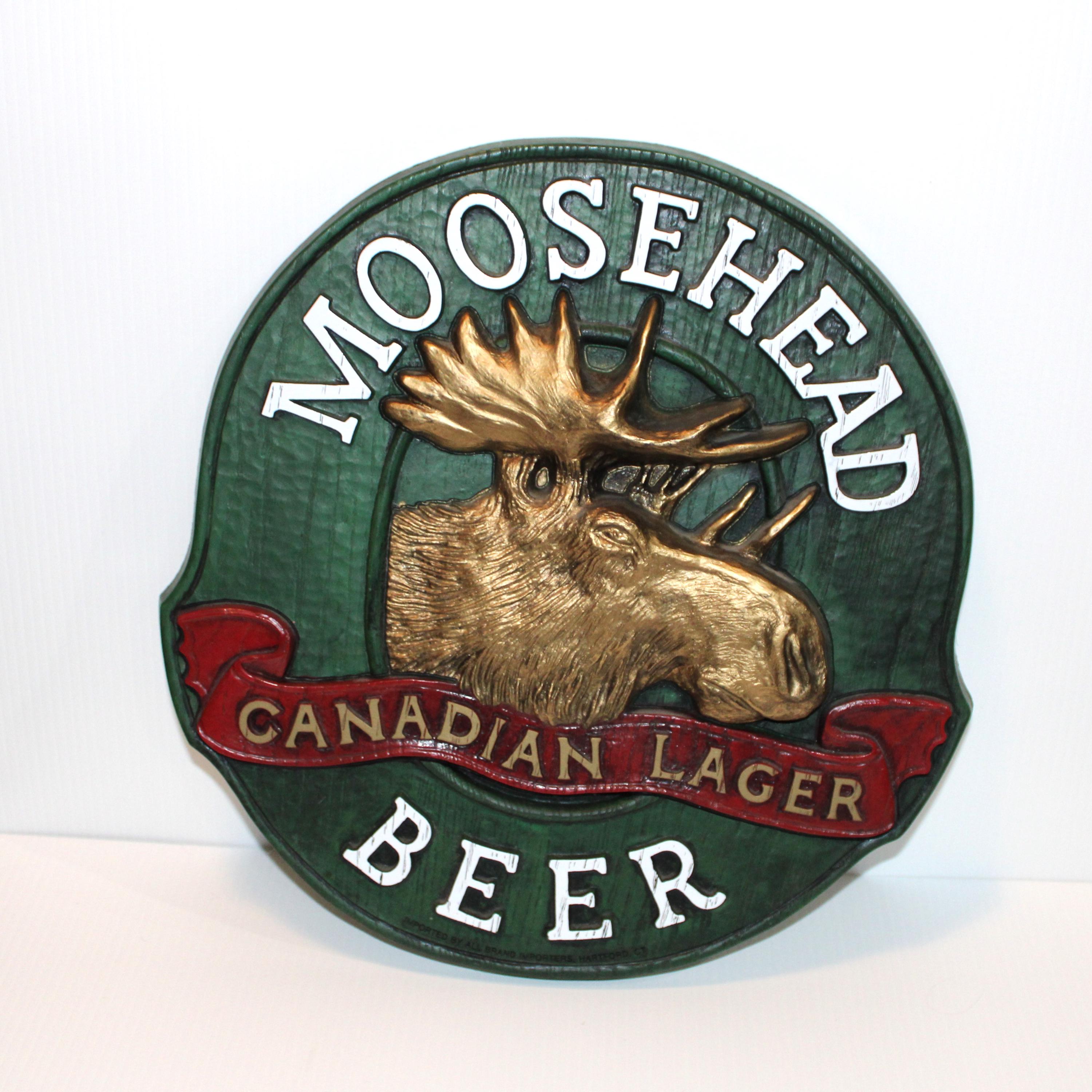 Moosehead Lager Sign - Etsy