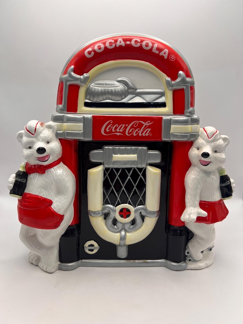 Vintage Limited Edition Coca Cola Diner Soda Shop Jukebox With Polar ...