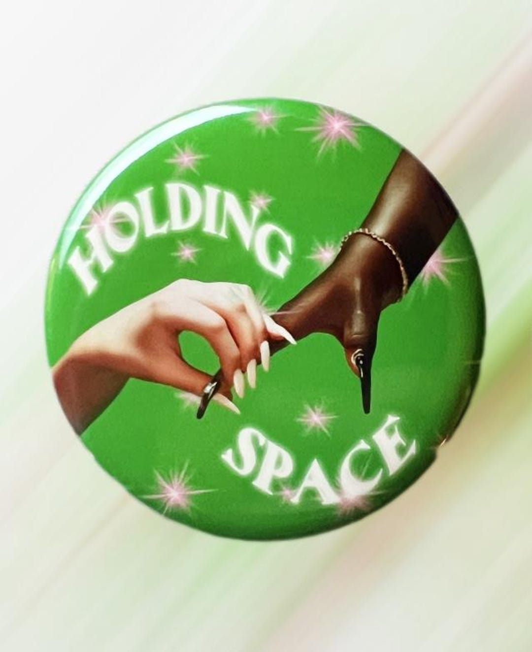 Holding Space: Wicked Inspired Badge - Etsy