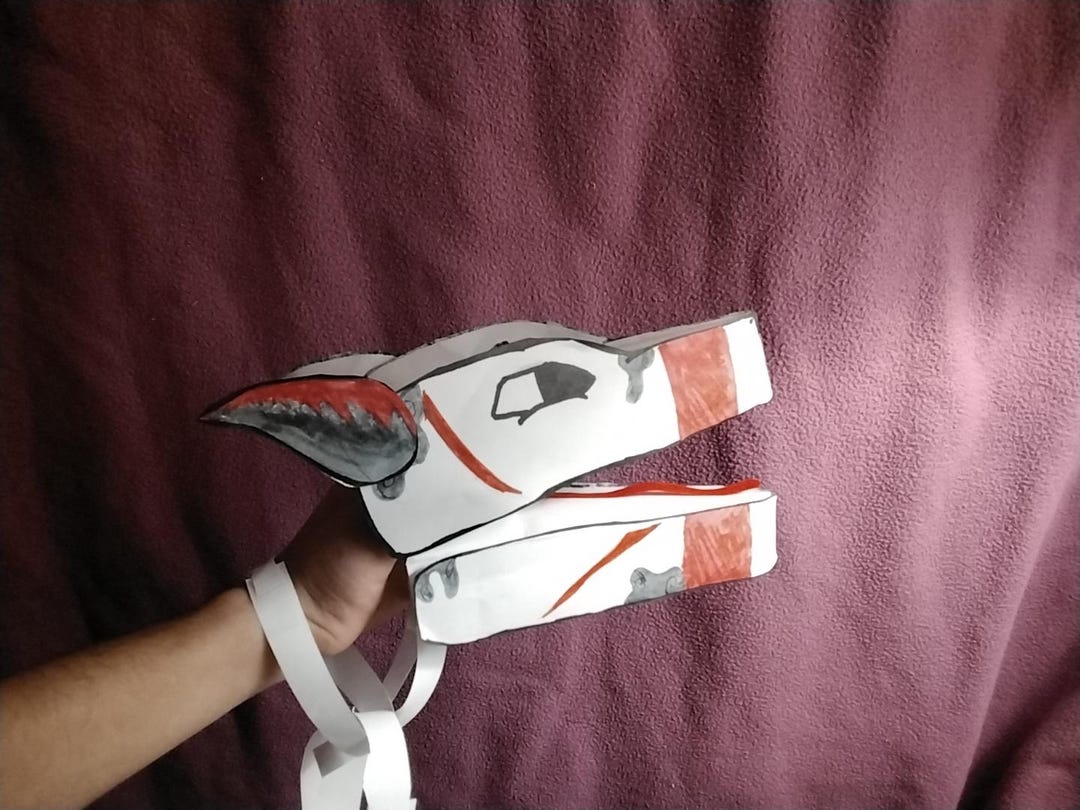 Paper Dragon Puppet, Handmade,original Design, Toxic - Etsy