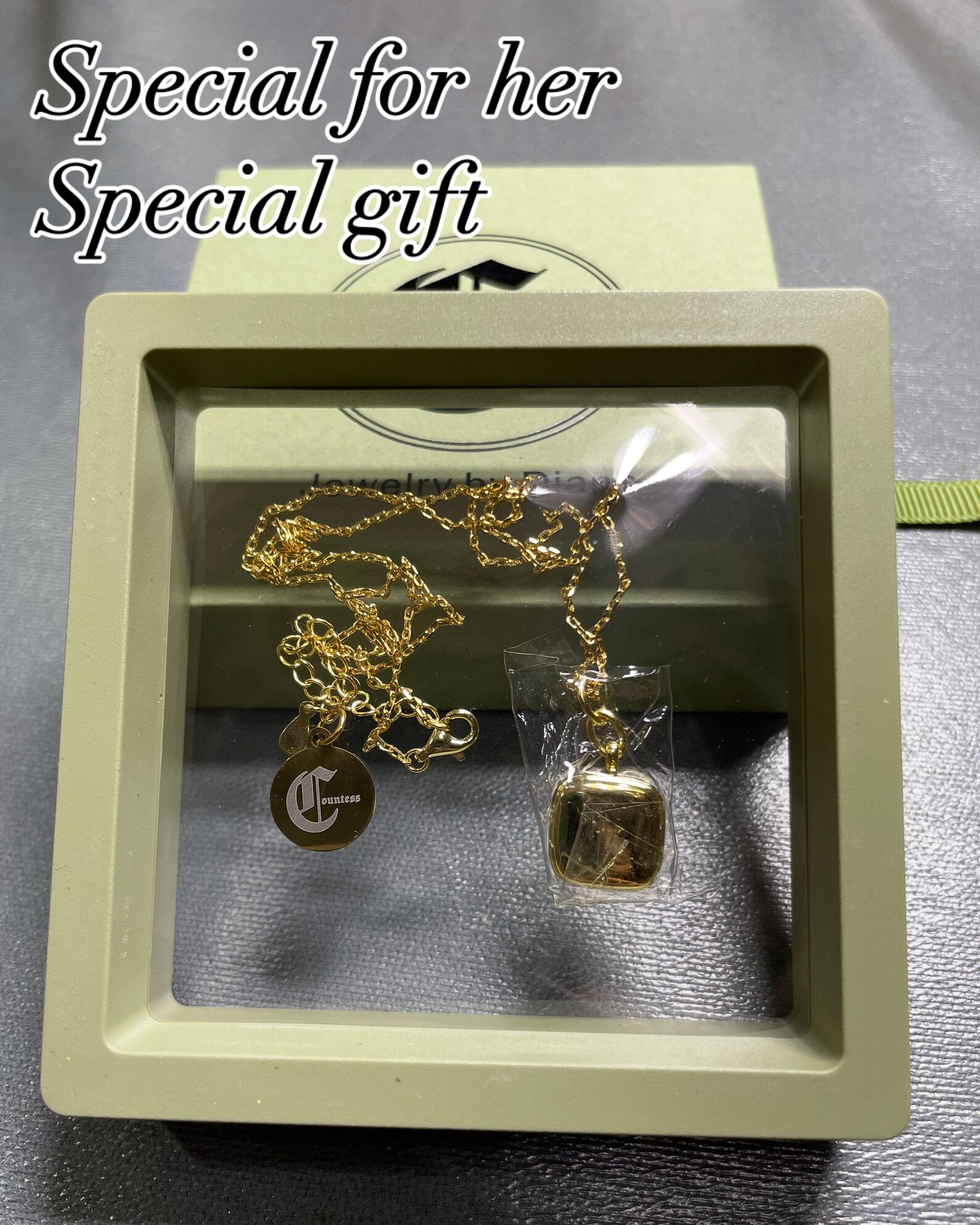 Initial Laser Engraving Photo Locket Silver Necklace - Etsy