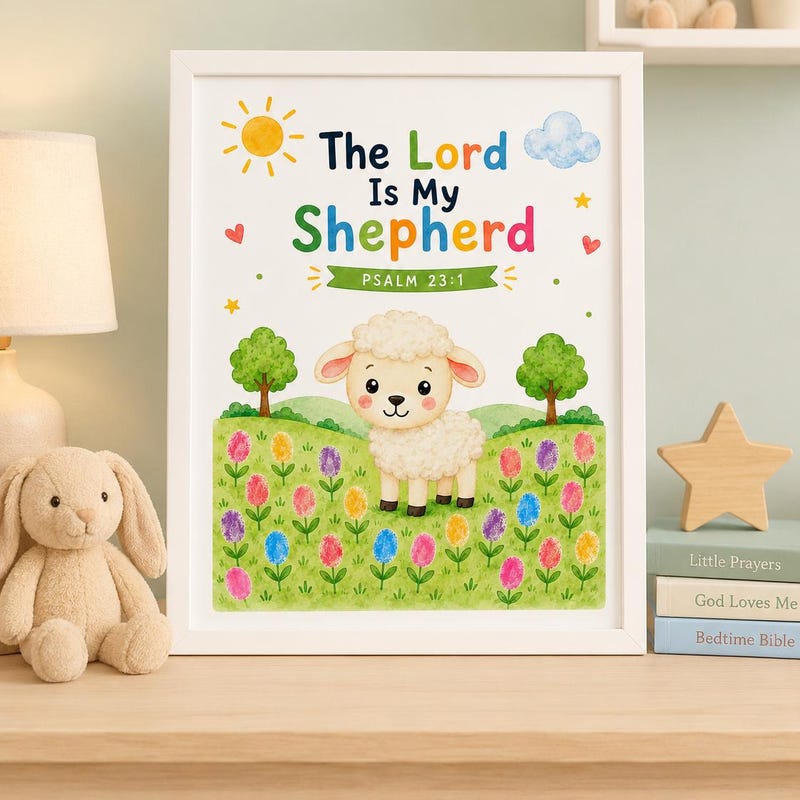 Psalm 23 Keepsake - Etsy