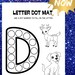 Letter D Dot Marker Worksheet: Preschool Alphabet Activity (PDF ...