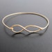 Infinity Bangle Bracelet Infinity Bracelet Silver Plated Infinity Charm ...