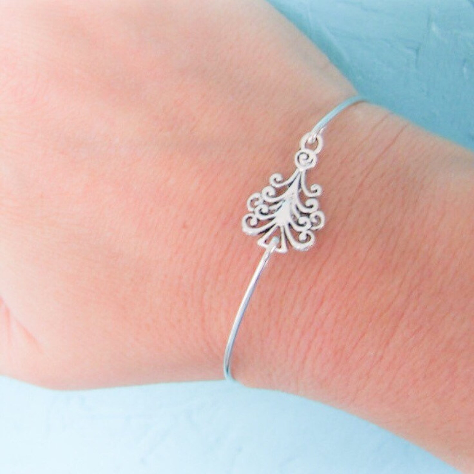 Christmas Tree Bracelet, Christmas Tree Jewelry Christmas Fashion ...