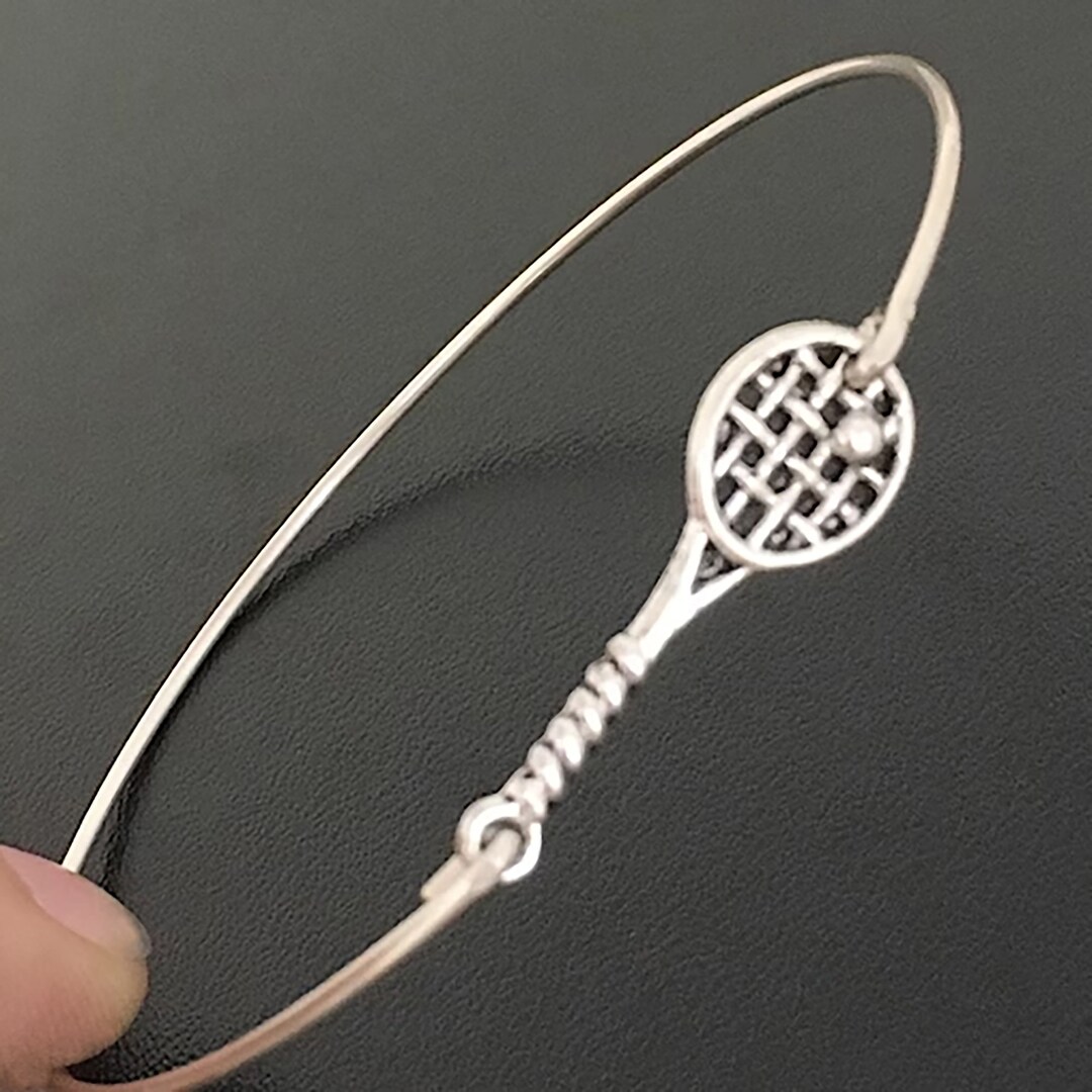 Tennis Bracelet for Women Tennis Gift Idea Tennis Jewelry Tennis Racket ...
