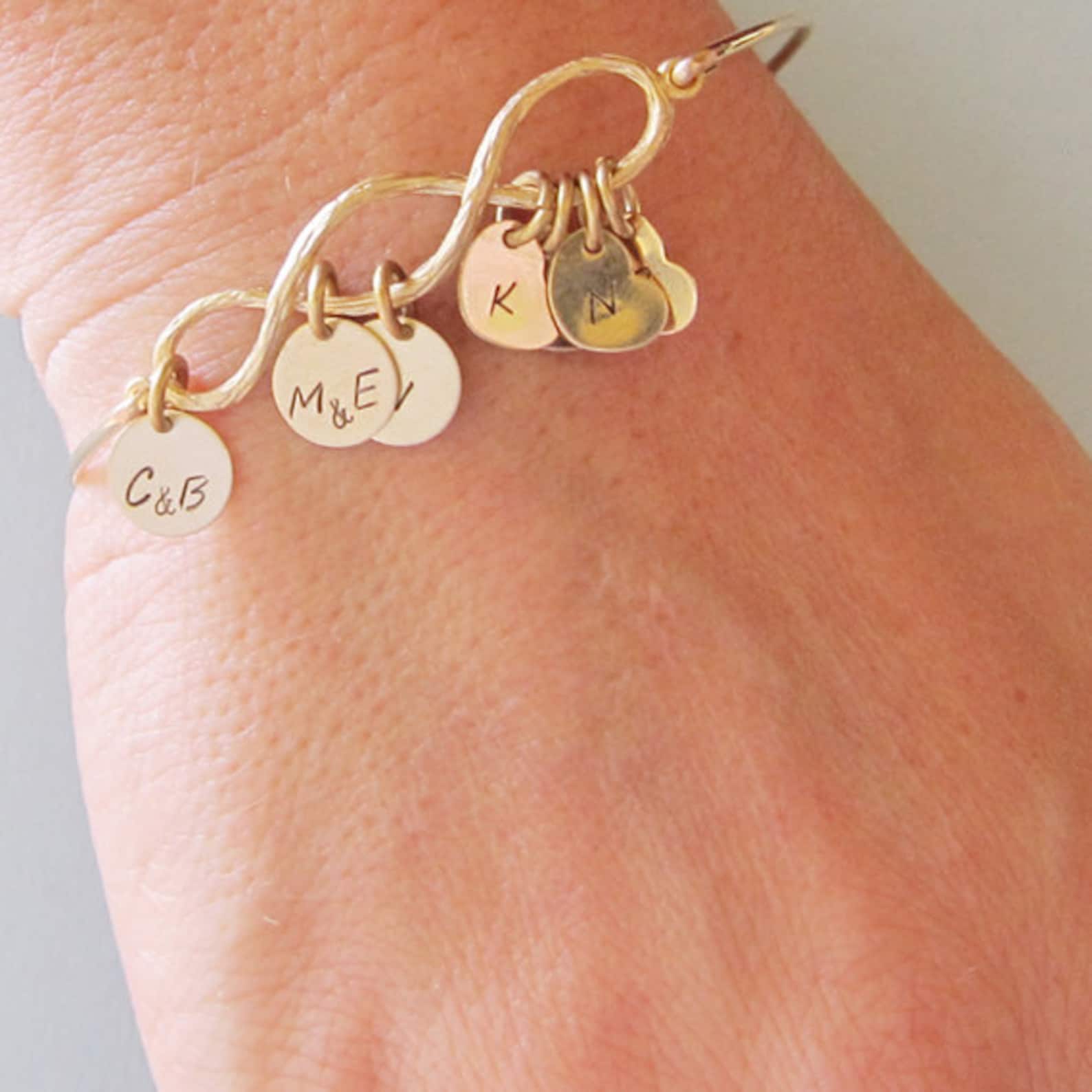 Three Generation Bracelet Custom Family Jewelry Personalize Gift for ...