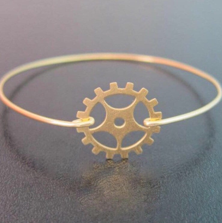 Gear Bracelet Steampunk Bracelet Steampunk Bangle Steampunk | Etsy