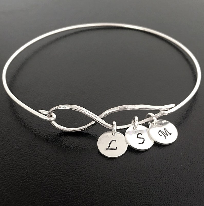 Infinity Long Distance Best Friend Bracelet Set of 3 Best Friend Gifts ...