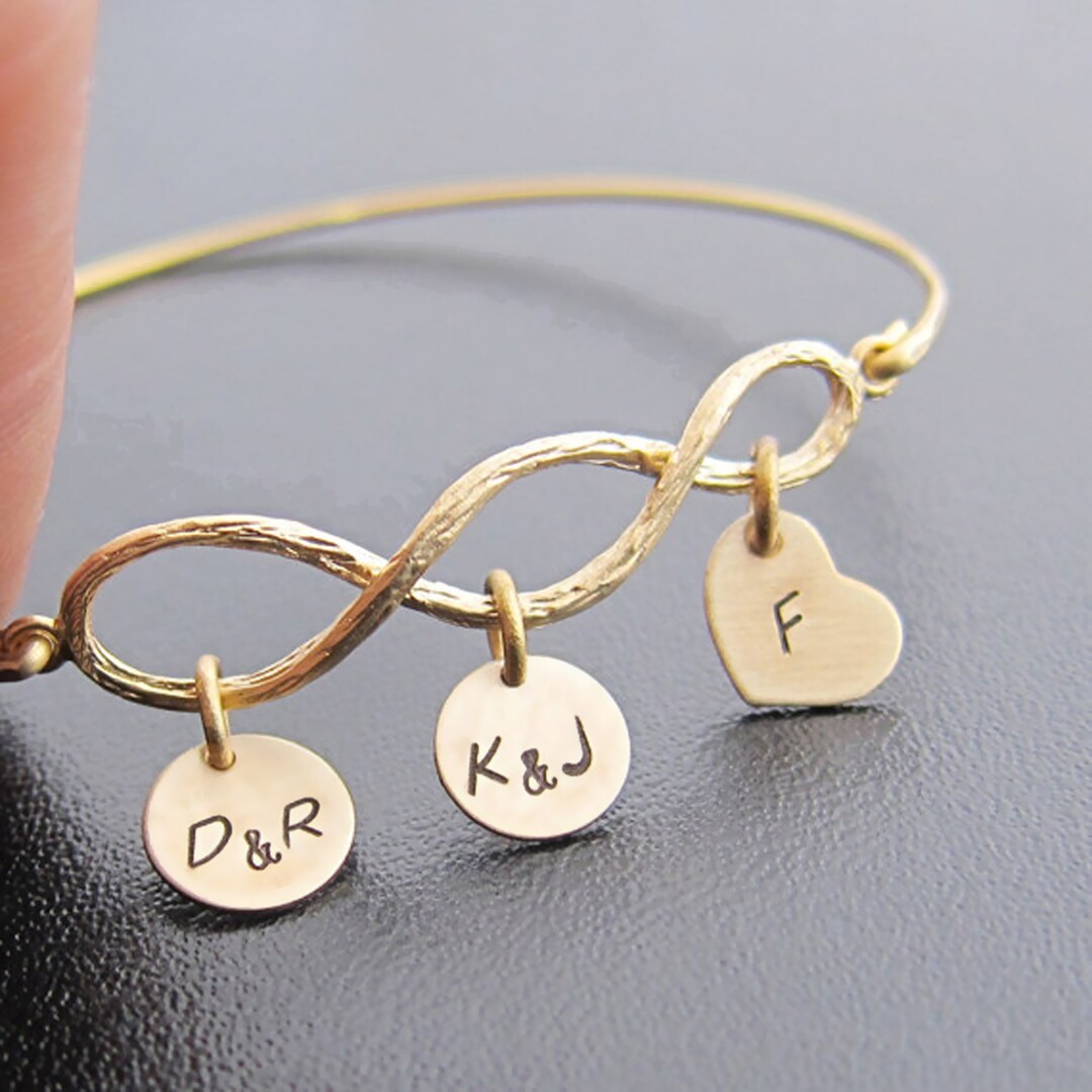 Three Generation Bracelet Custom Family Jewelry Personalize Gift ...