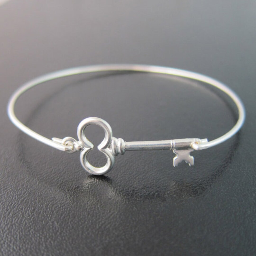 Skeleton Key Bracelet Skeleton Key Bangle Skeleton Key Jewelry ...