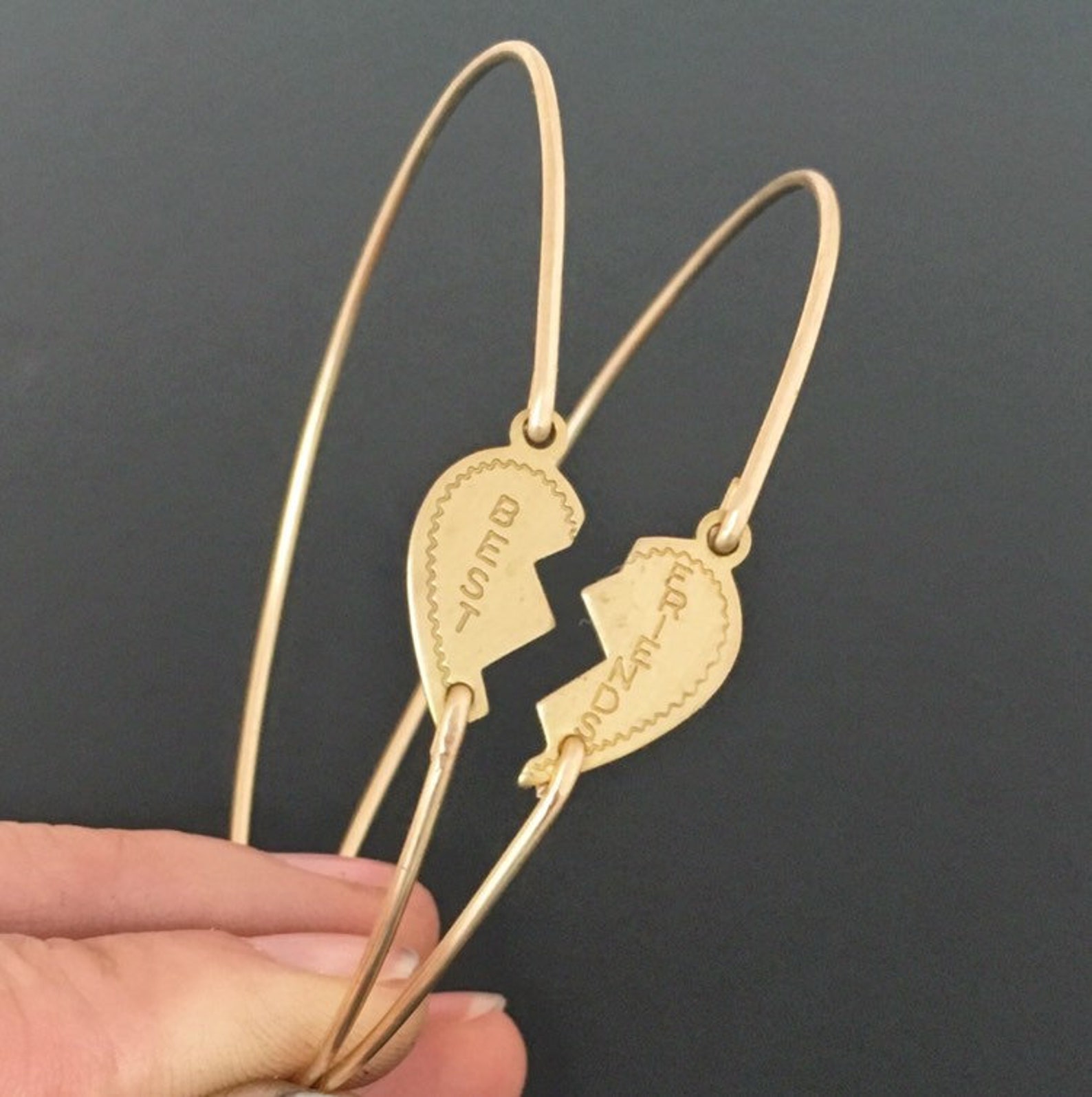 Best Friend Bracelets for 2 Best Friend Gift Long Distance Friendship ...